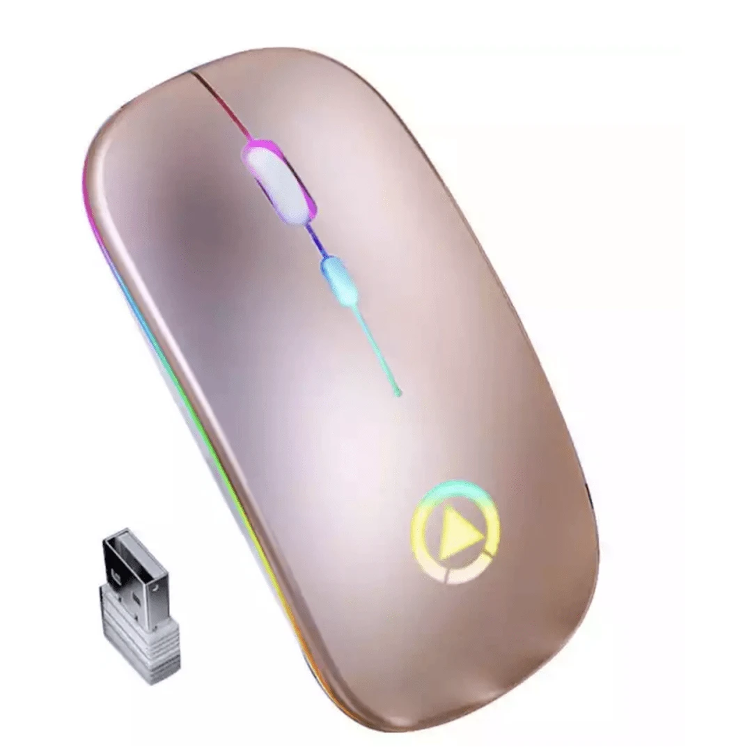 Sanoxy 2.4GHz Wireless Rechargeable RGB Cordless Mouse For PC And ...