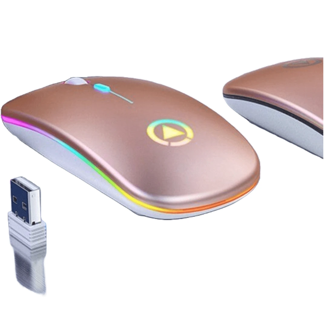Sanoxy 2.4GHz Wireless Rechargeable RGB Cordless Mouse For PC And ...