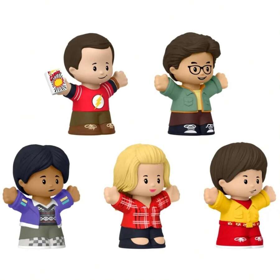 Fisher Price - Little People Collector: The Big Bang Theory 5-Pack ...