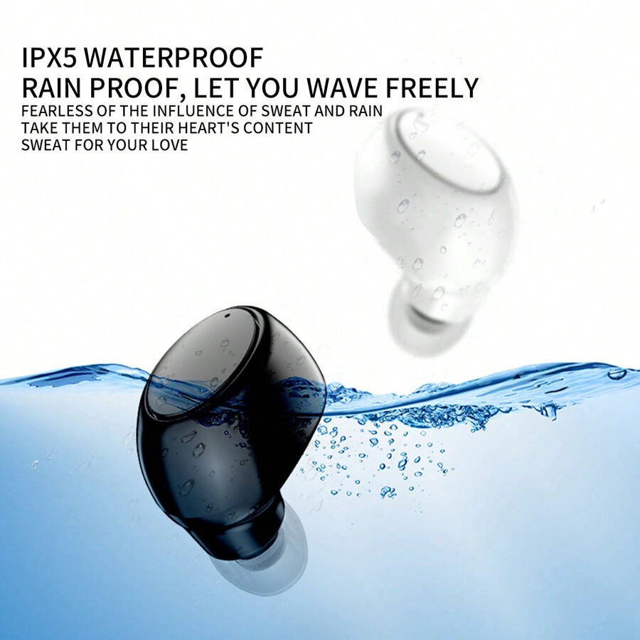 Single Ear Headphones Invisible Earbuds Sleep Bluetooth Earbuds Mini ...