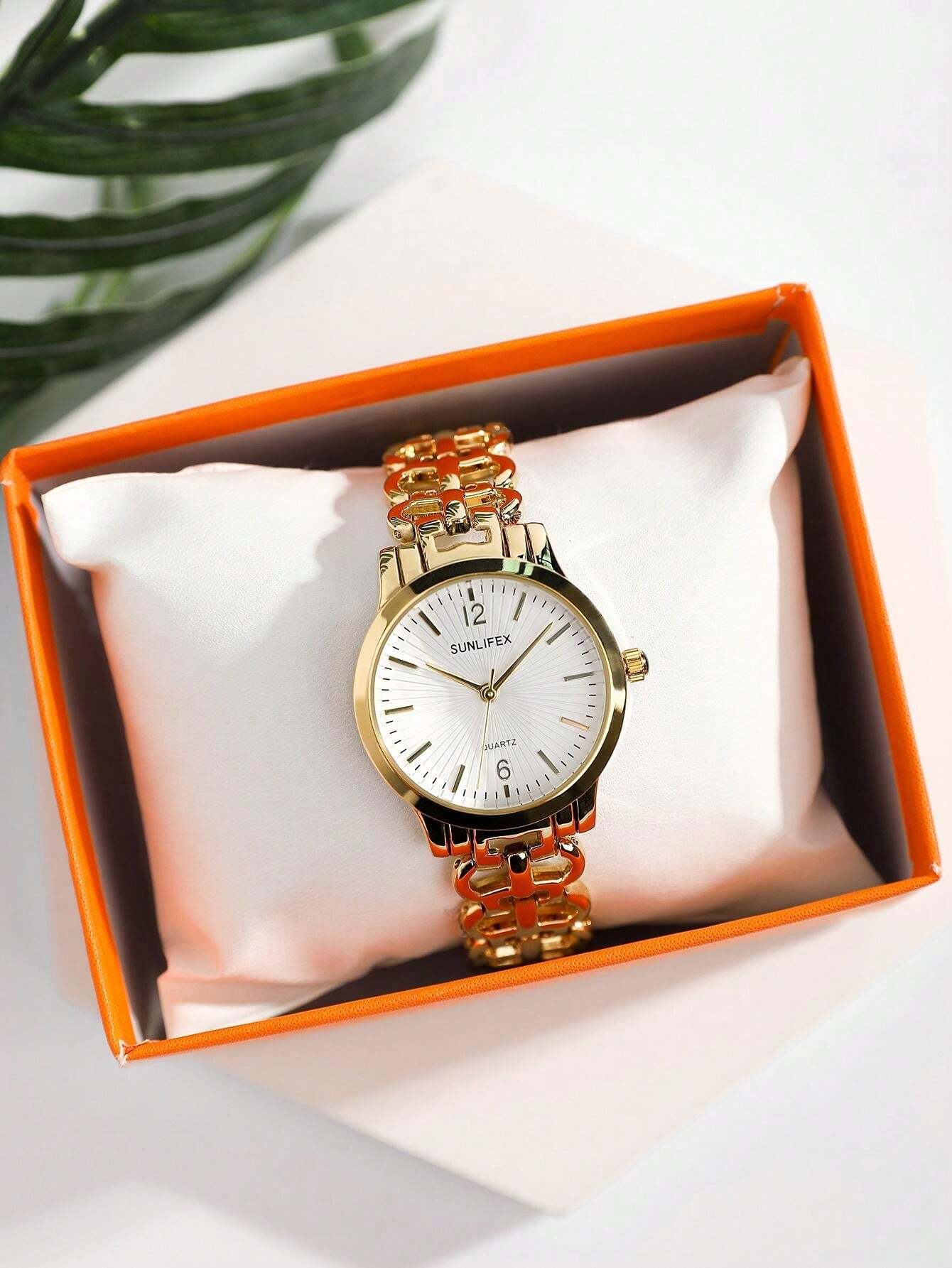 Montre-bracelet à quartz vintage et artistique pour femme pour l'été ...