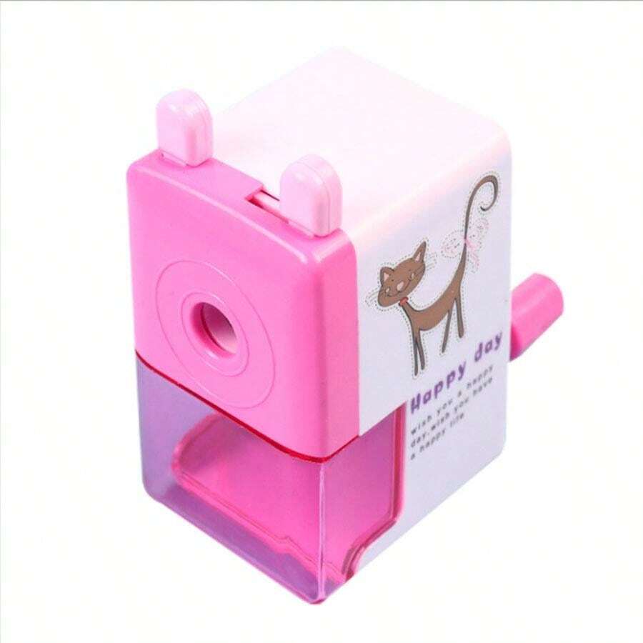 Plastic Cute Pencil Sharpeners Candy Color Standard Pencil Cutting ...