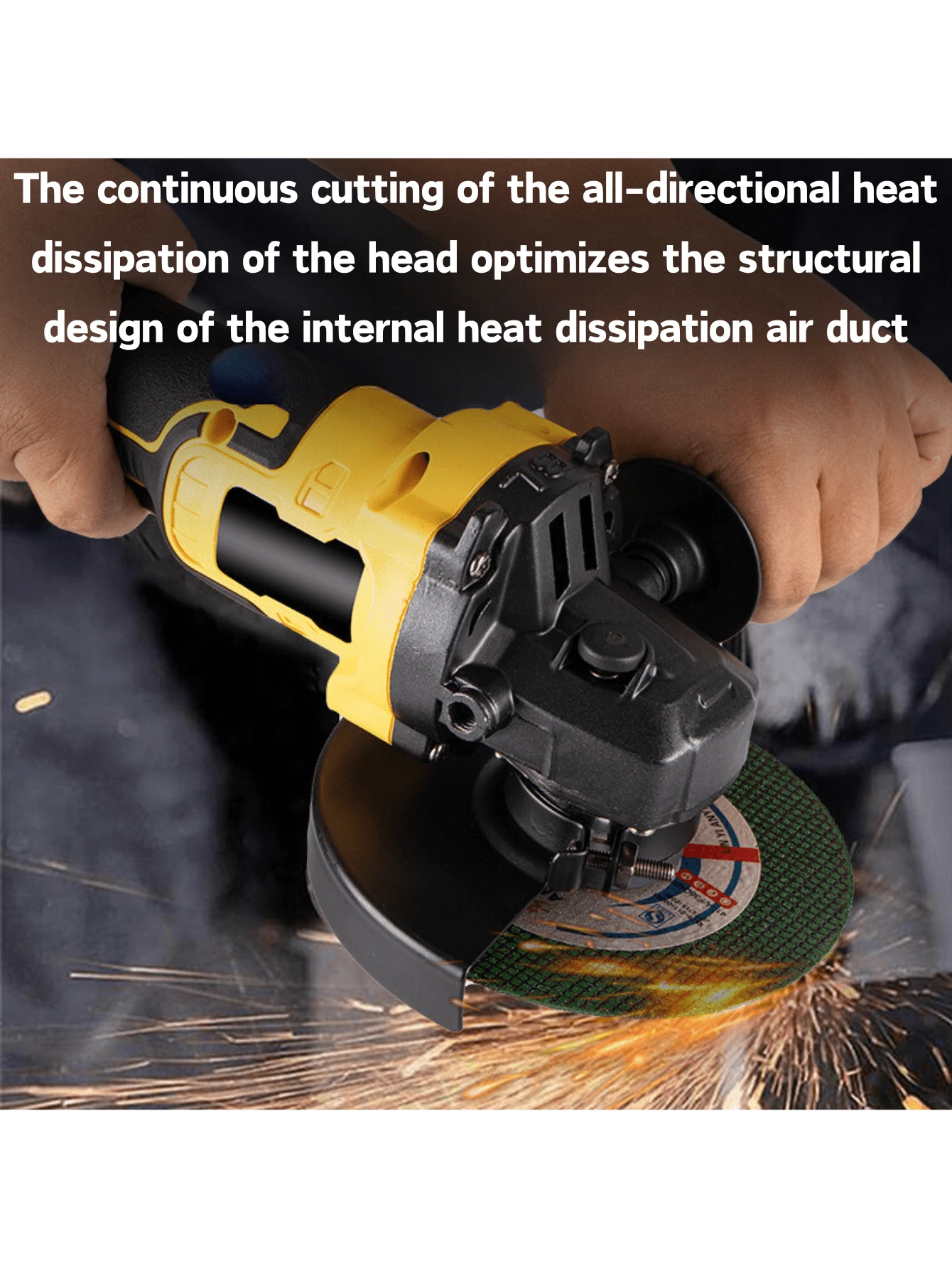 1 Battery Brushless High-Power Lithium Multi-Functional Hand-Held ...