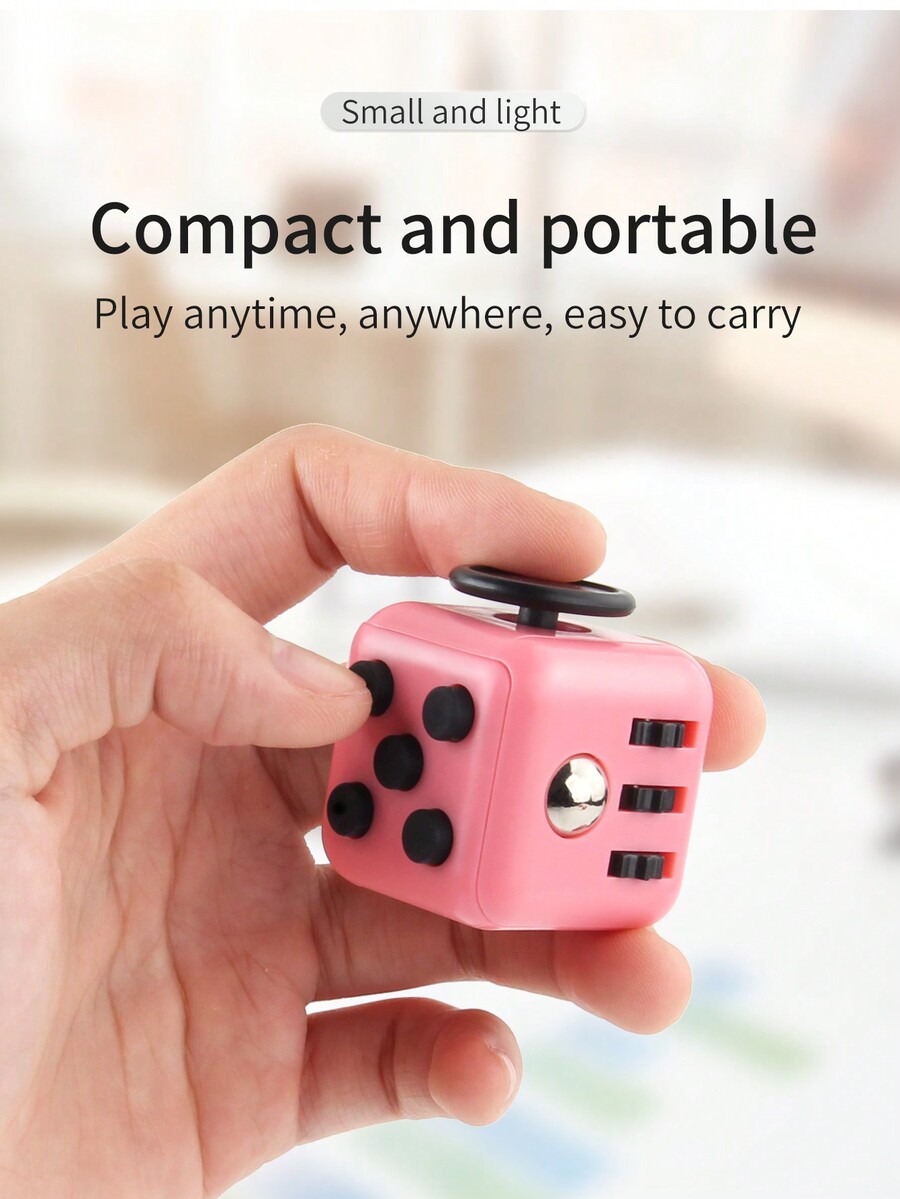 Fidget Cube Anti-Stress Toy Hand Pinch Exhaust Anti-Anxiety Office Play ...