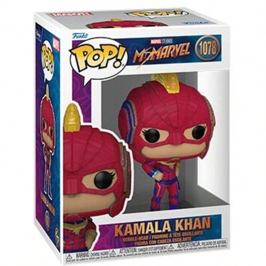 FUNKO POP! TELEVISION: Ms. Marvel - Kamala Khan [COLLECTABLES] Vinyl ...
