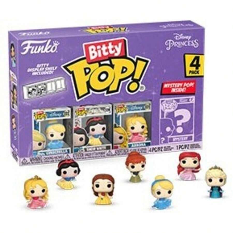 FUNKO Bitty POP!: Disney Princess - Cinderella 4-Pack [COLLECTIBLES ...