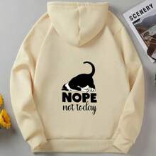 1pc "NOPE Not Today" Cat Heat Transfer Sticker, DIY Iron-On Decals For ...