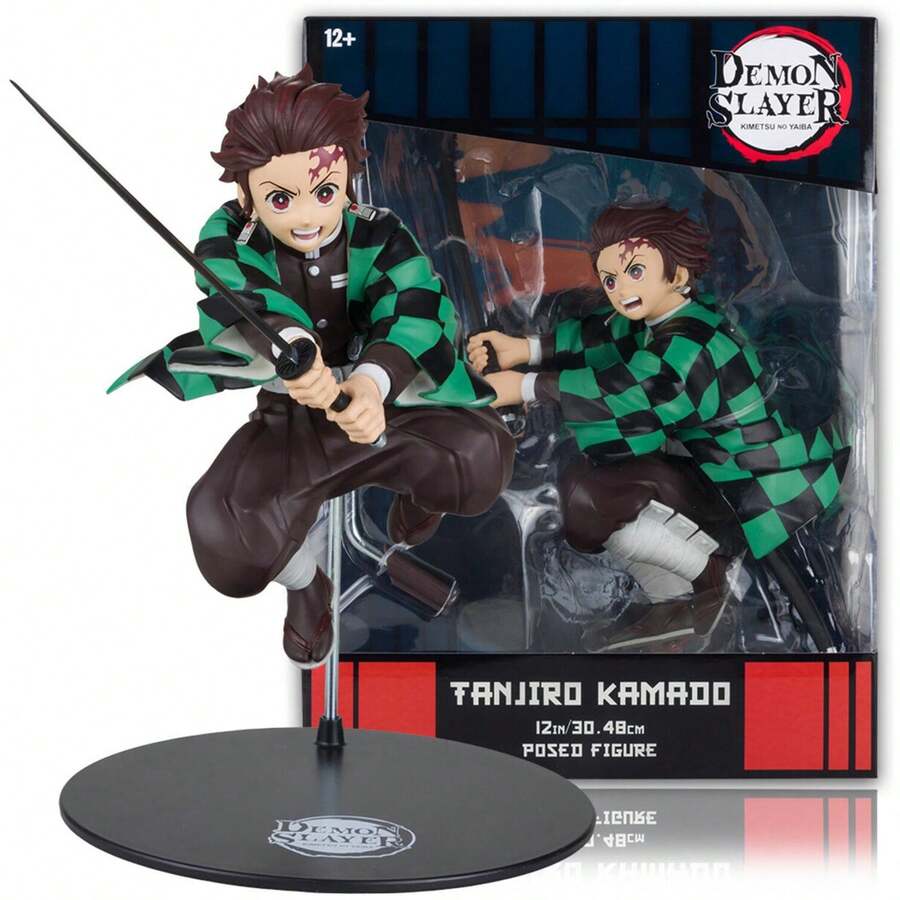 McFarlane Toys McFarlane - Demon Slayer - Tanjirou Kamado 12" Posed ...