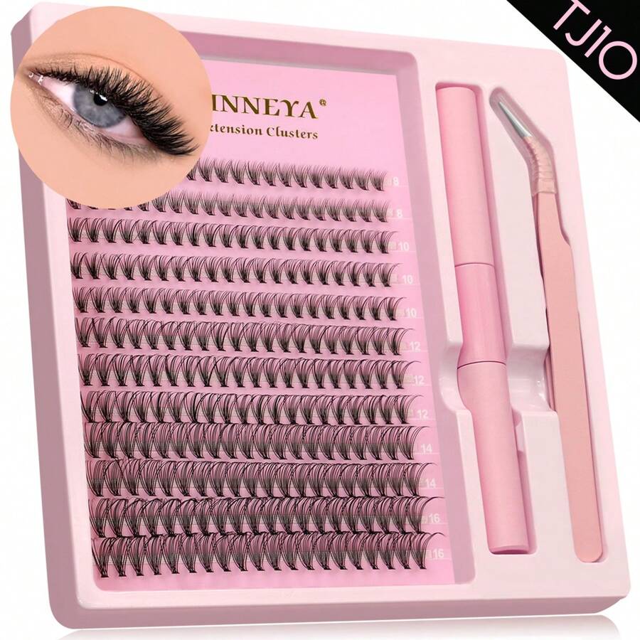 240 Pairs Lash Clusters Set DIY Lashes Extension Kit Individual Eyelash ...
