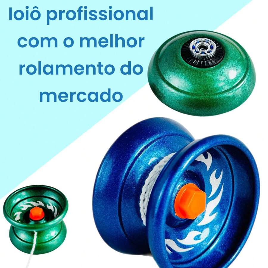 Ioiô D Metal Profissional Super Rolamento Para Manobras Yoyo | SHEIN Brasil