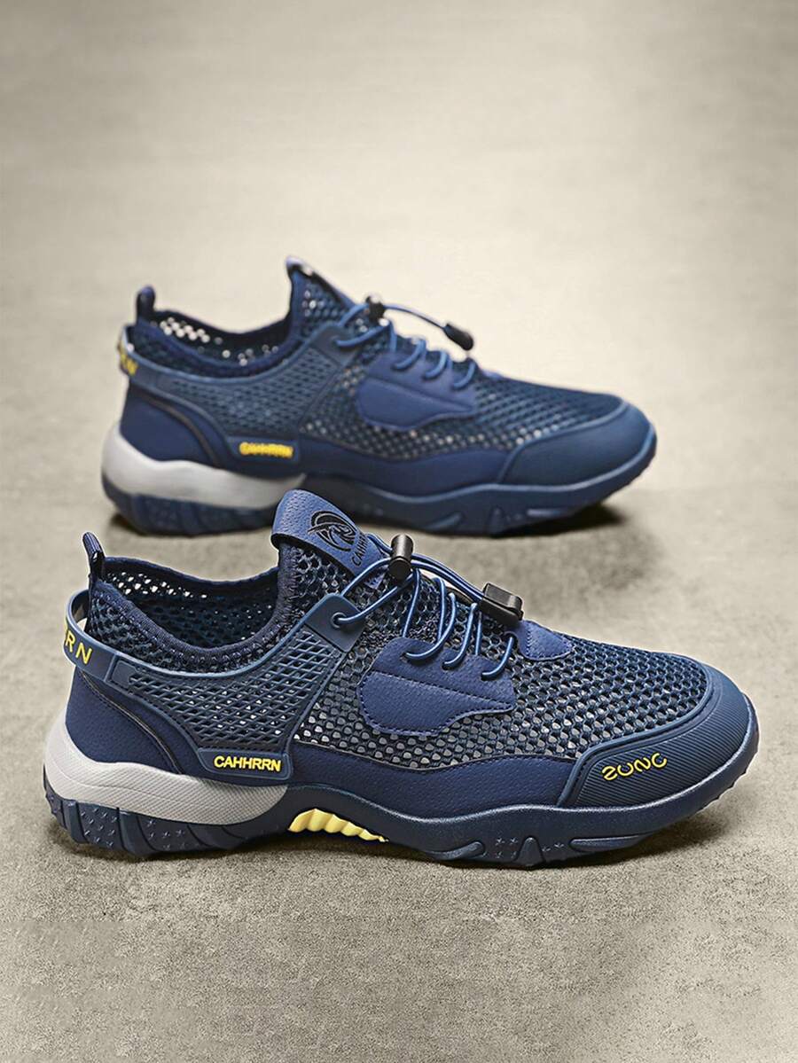 Water Shoes For River Tracing, Quick Drying Mesh Sneakers With Hollow ...