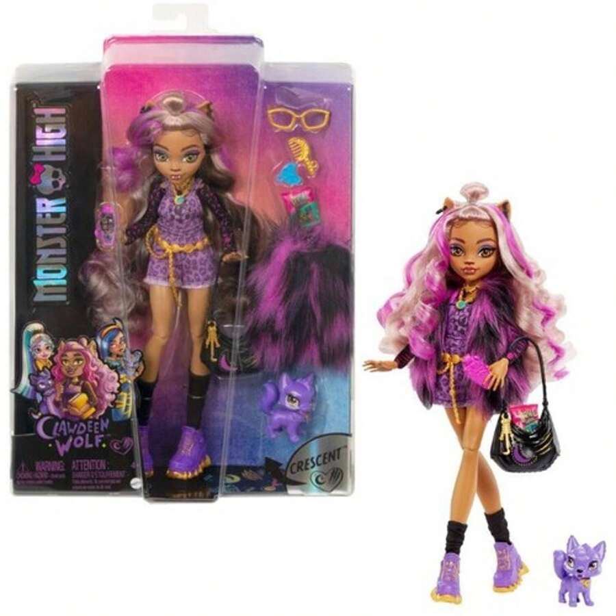 Mattel - Monster High Clawdeen Wolf Doll [COLLECTABLES] Paper Doll ...