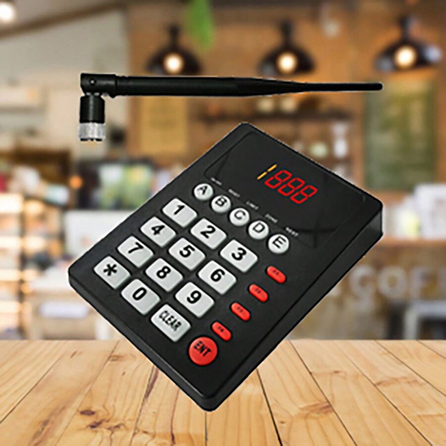 Wireless Queue Calling System Take A Number System With Voice Calling ...