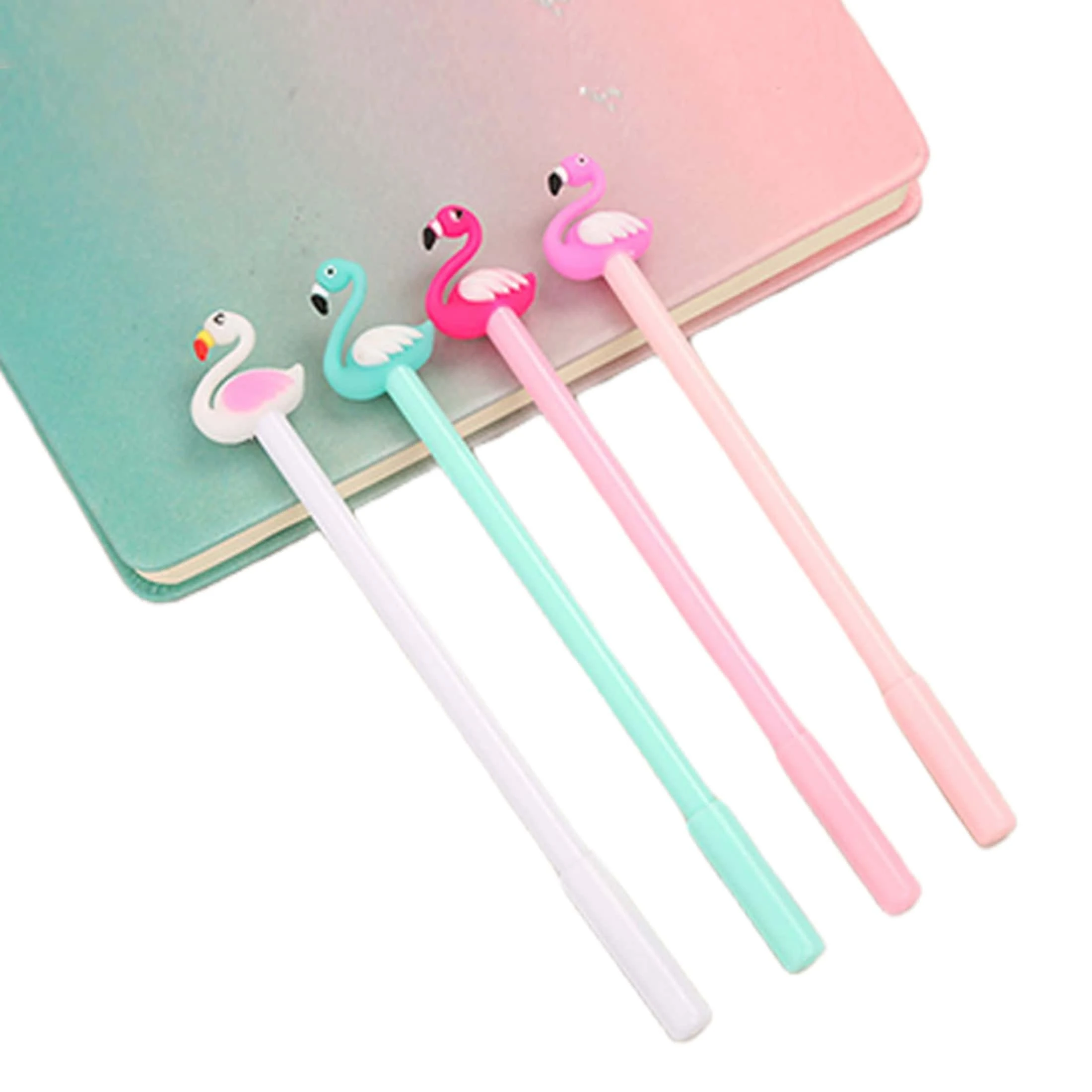 Creative Flamingo Shaped Pen, Cartoon Ballpoint Pen For Students, Cute ...