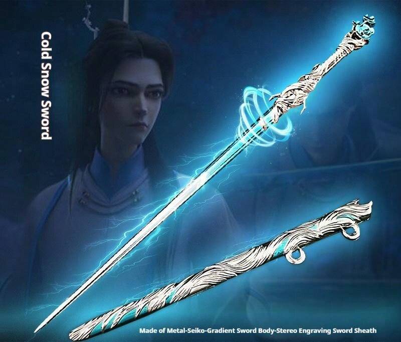 2024 Nuovo Modello di Arma da Anime Orientale Misterioso, Spada Ling ...