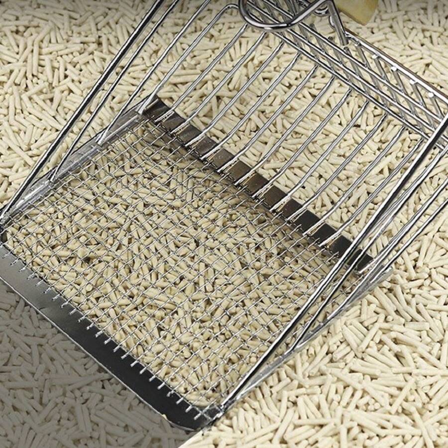 6th Generation Large Metal Cat Litter Scoop With Fine Holes, Suitable ...