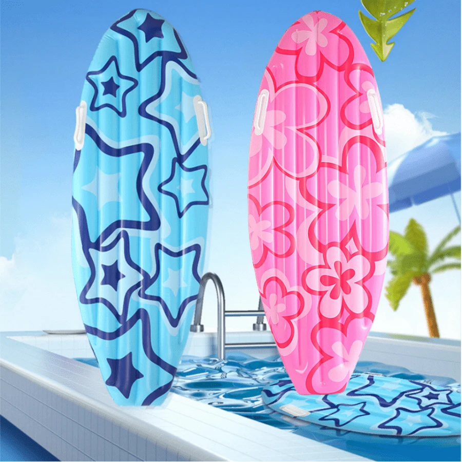 1 Pack Inflatable Surfboard Star Beach Pool Toy, Beach, Tropical ...