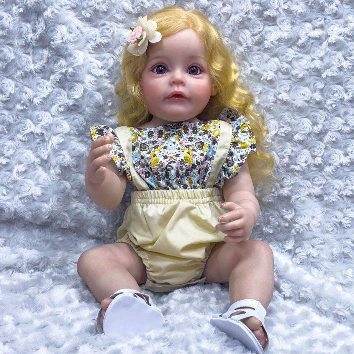 55cm Realistic Reborn Doll With 3D Painted Skin And Visible Veins, 19 ...