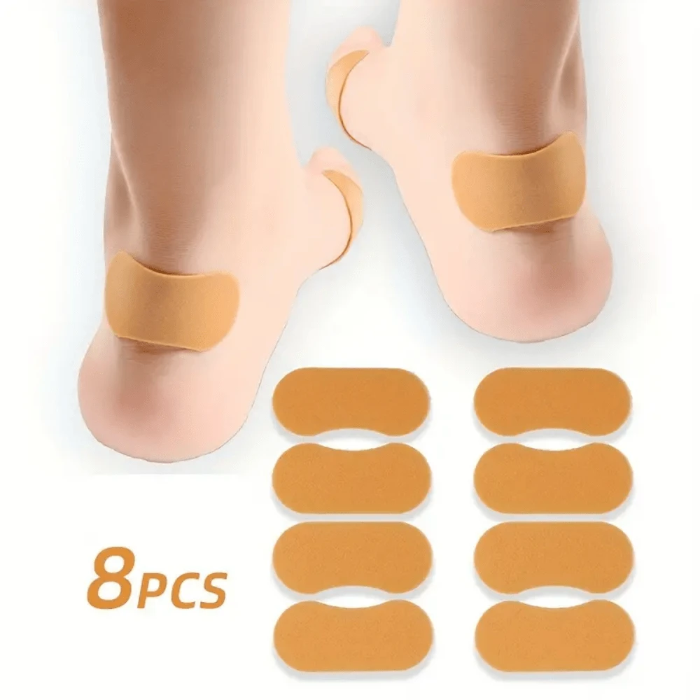 8PCS Moleskin Adhesive Pads For Feet, Flannel Adhesive Pads, Blister ...