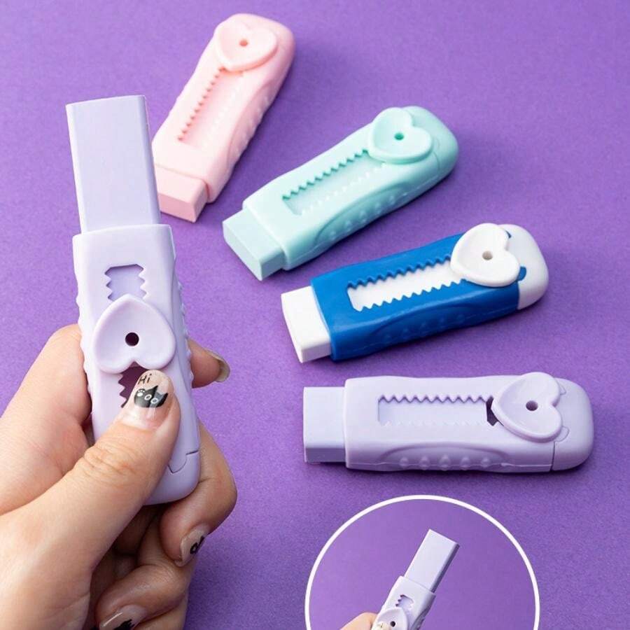 New Primary School Exam Exclusive Scratch Free, Eraser With Macaron ...