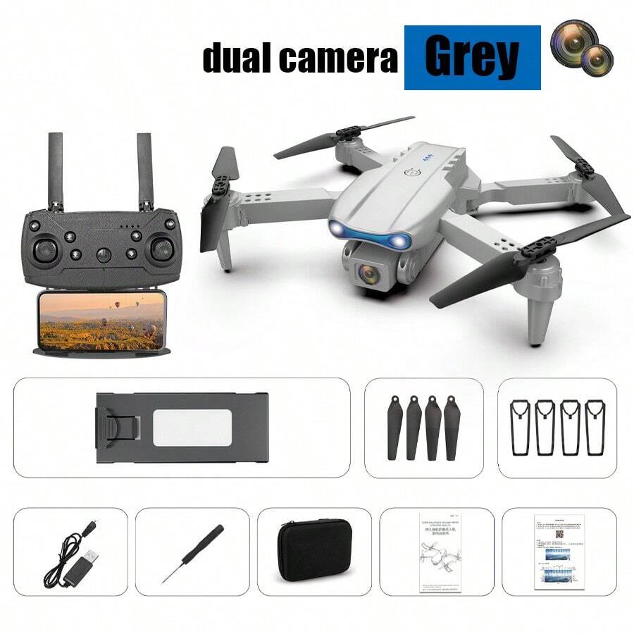 E99 Drone, Aerial Photography, Remote-Controlled Aircraft, Four Axis Aircraft, High-Definition ...