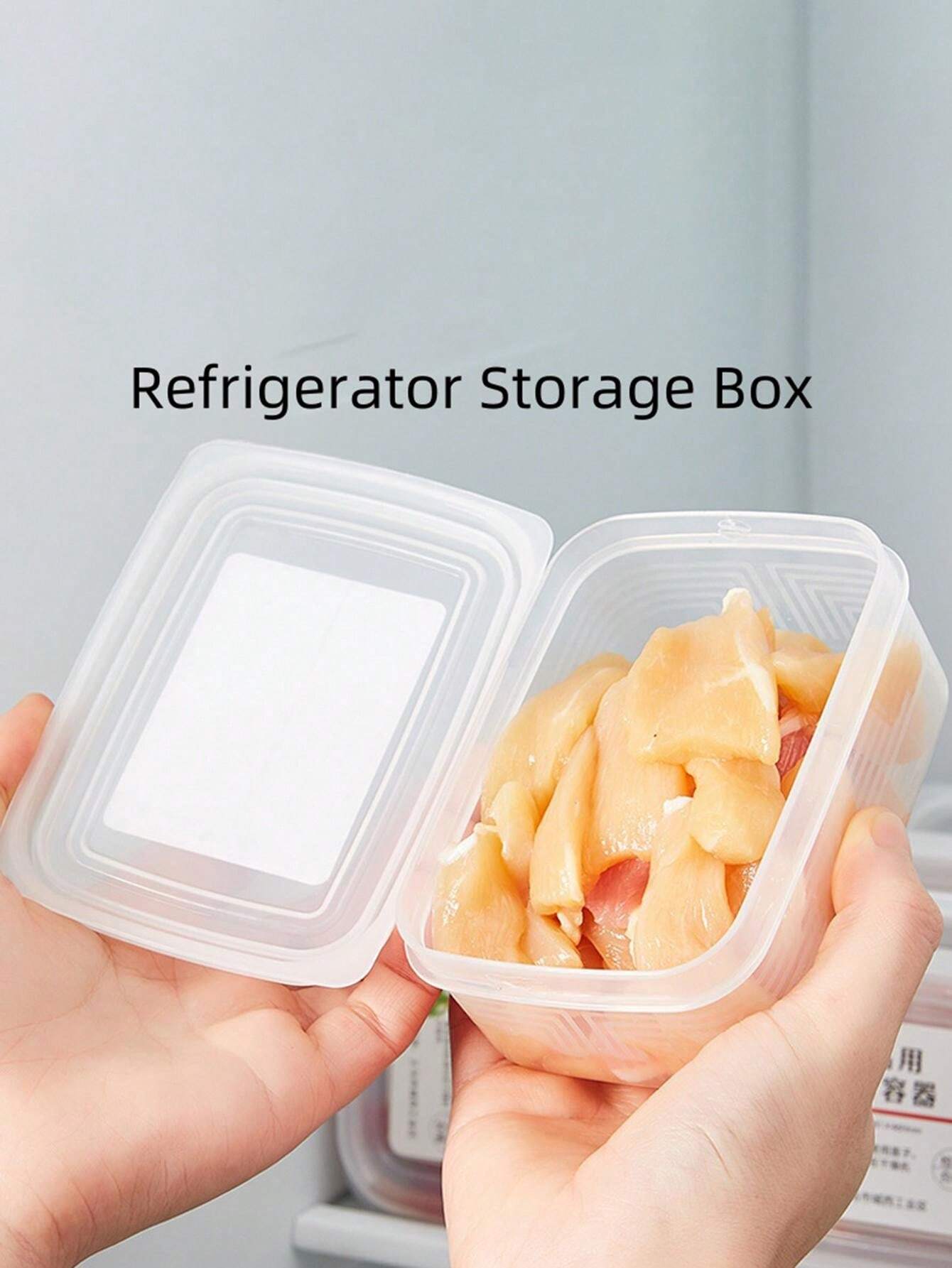5pcs Fridge Storage Box, Separation Container For Freshness And ...