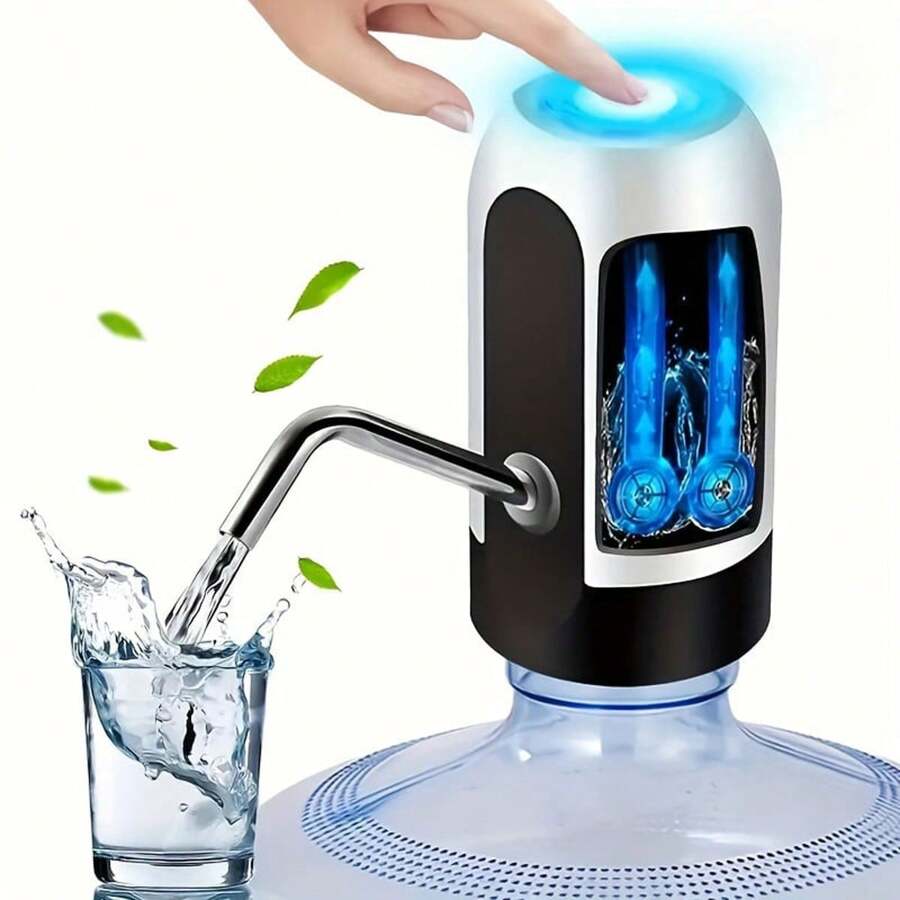 Water Bottle Pump 5 Gallon Water Bottle Dispenser USB Charging ...