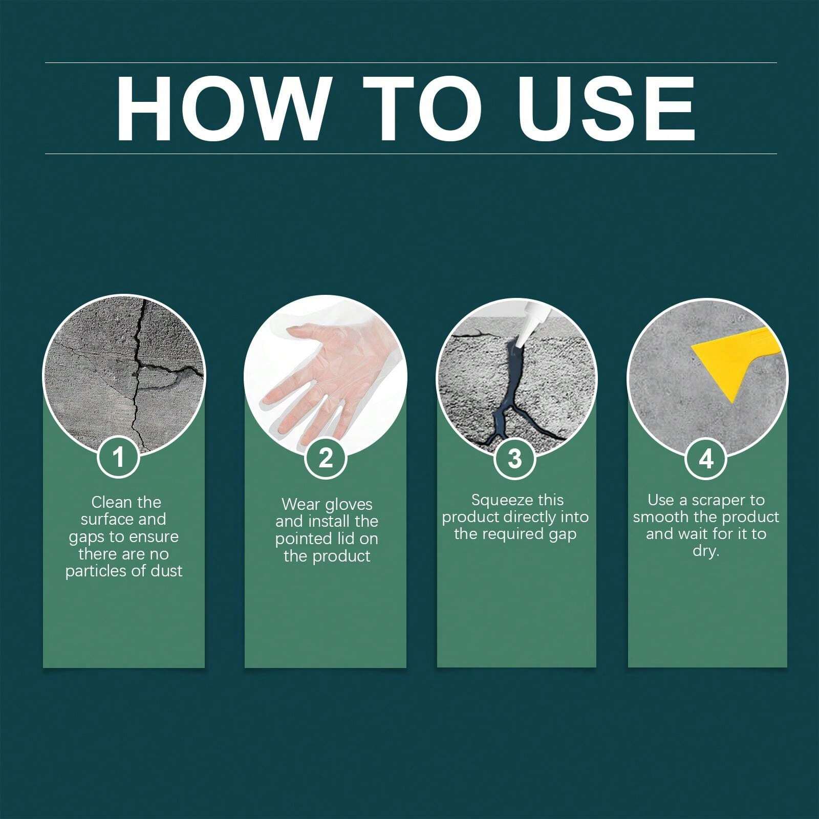 Concrete Crack Sealant, Widely Used For Efficient Repair And Waterproof ...