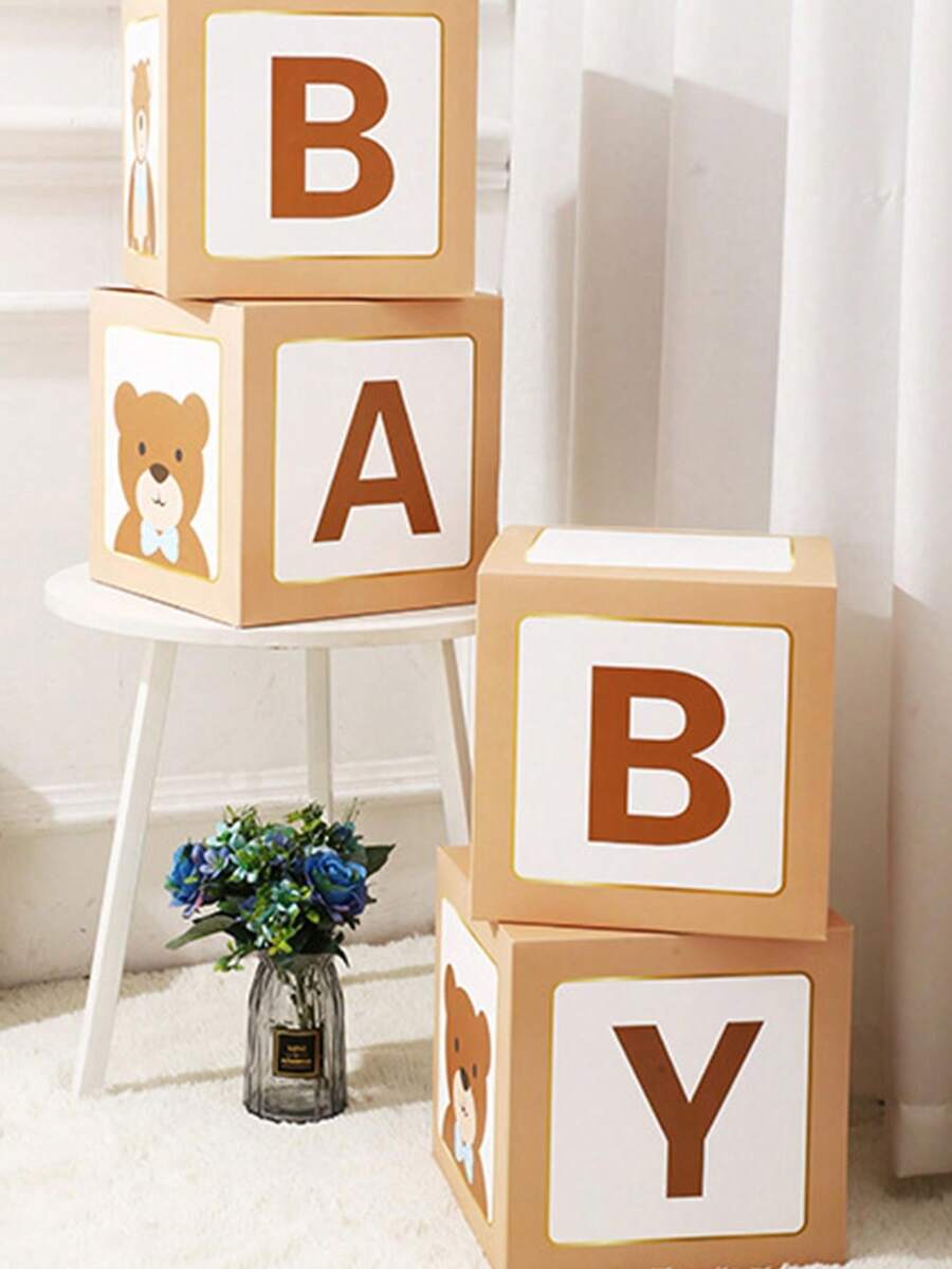 Popular Festival Party Balloon Packaging Box DIY Scene Decoration Brown ...