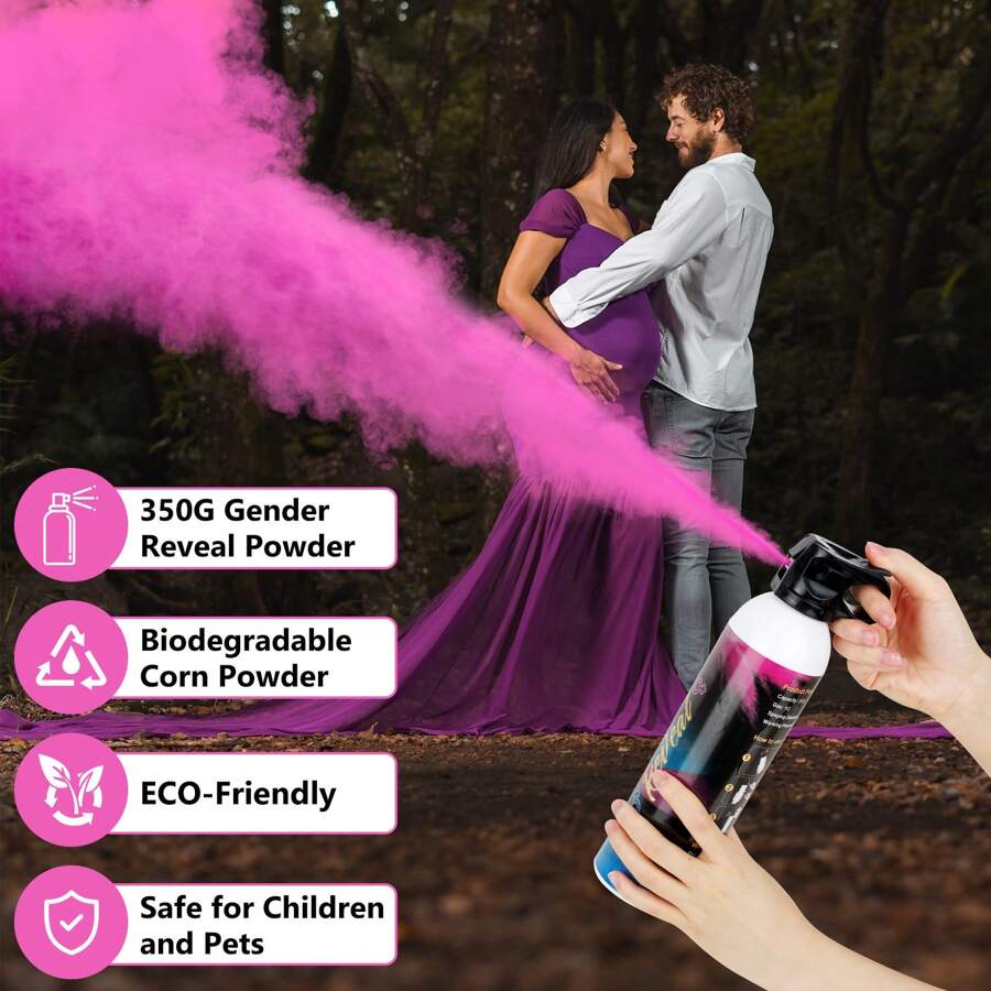 Gender Reveal Fire Extinguisher 2 Pack, Gender Reveal Decor, Reveal ...