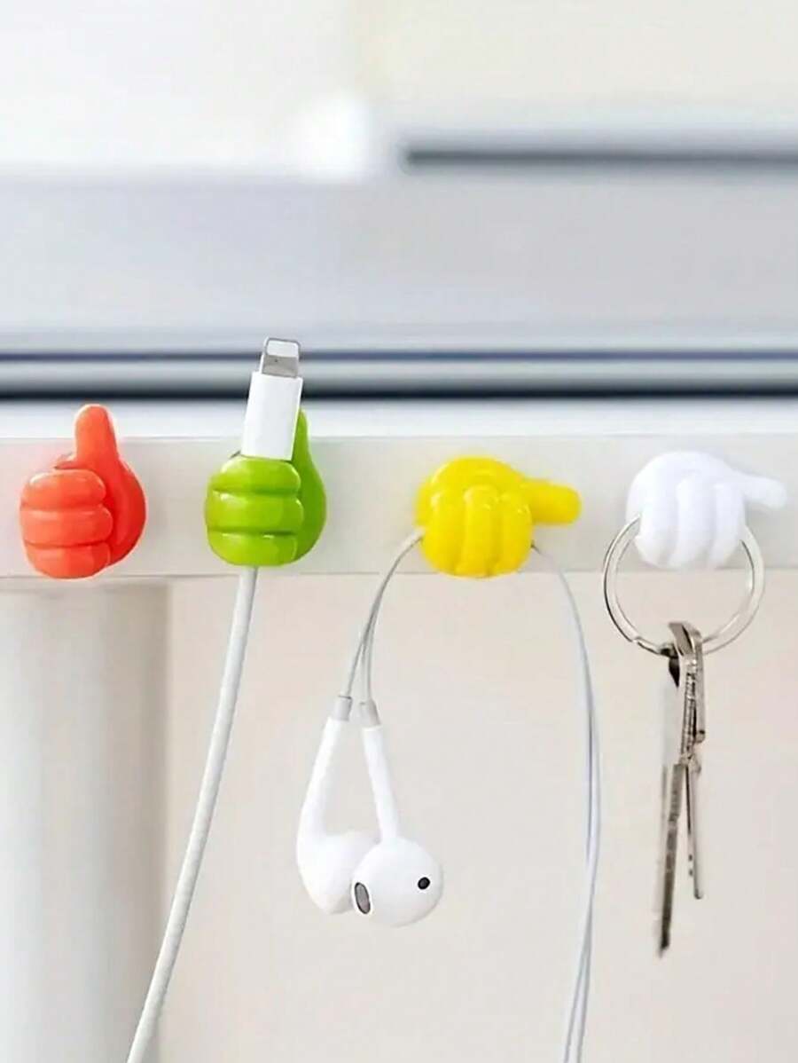 20pcs Thumb Line Organizers With Cartoon Design, Multiple Colors, For ...