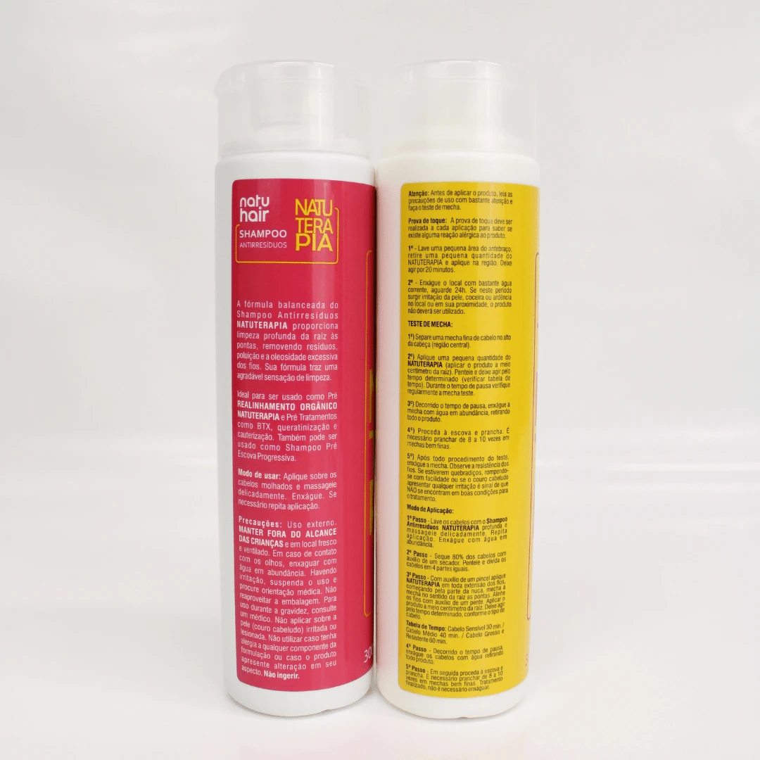 Formaldehyde-Free Progressive Kit + Natuterapia Anti-Residue Shampoo ...