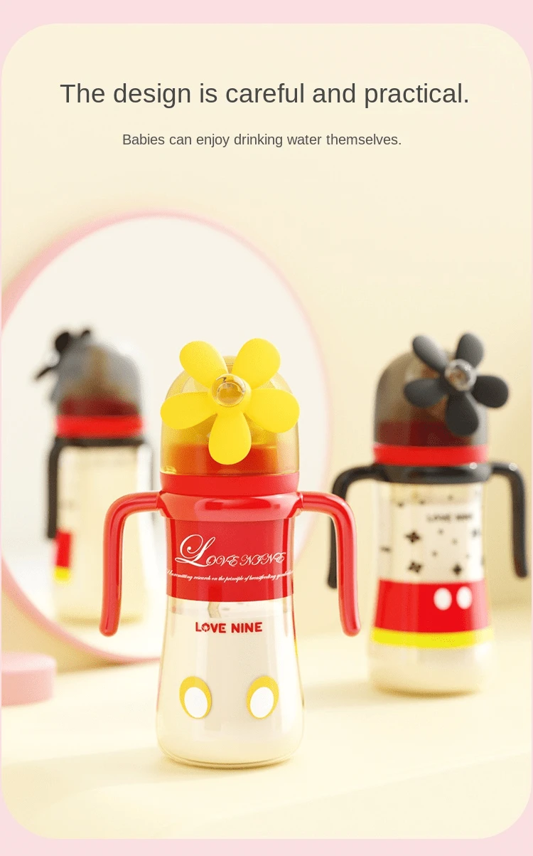 Baby Sippy Cup For Older Babies Over 9 Months Old, Leak-Proof And ...