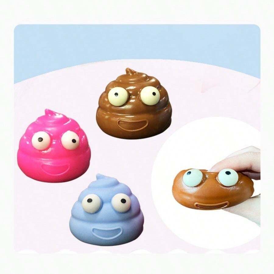 Jouet de décompression caca, soulage les émotions et réduit le stress ...