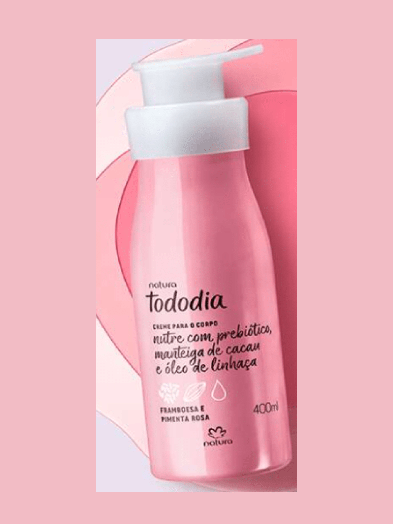 Creme Hidratante Tododia Framboesa e Pimenta Rosa 400ml Natura | SHEIN ...