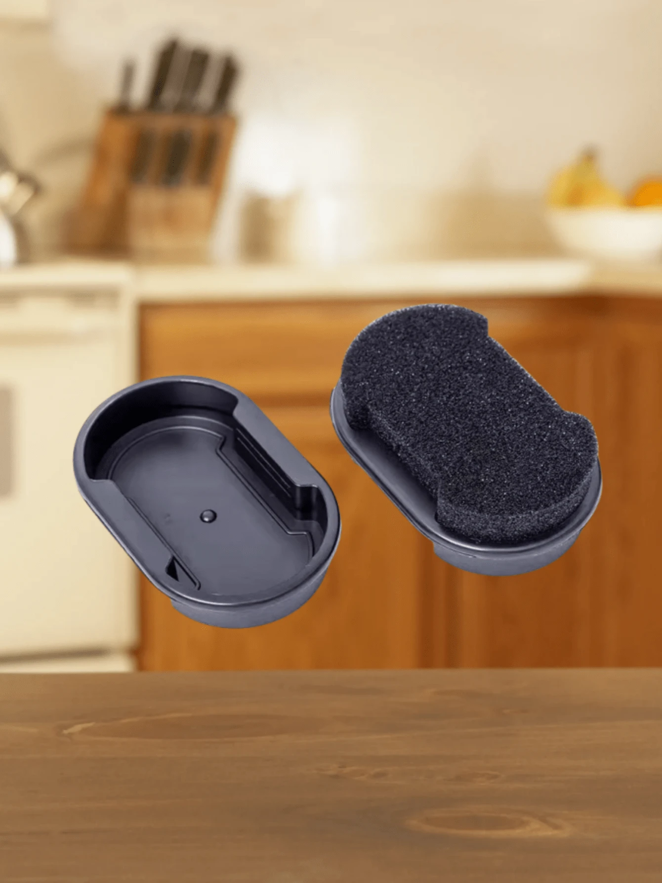 Shoe Shine Sponge For Leather Shoes And Clothes, Double-Sided Universal ...