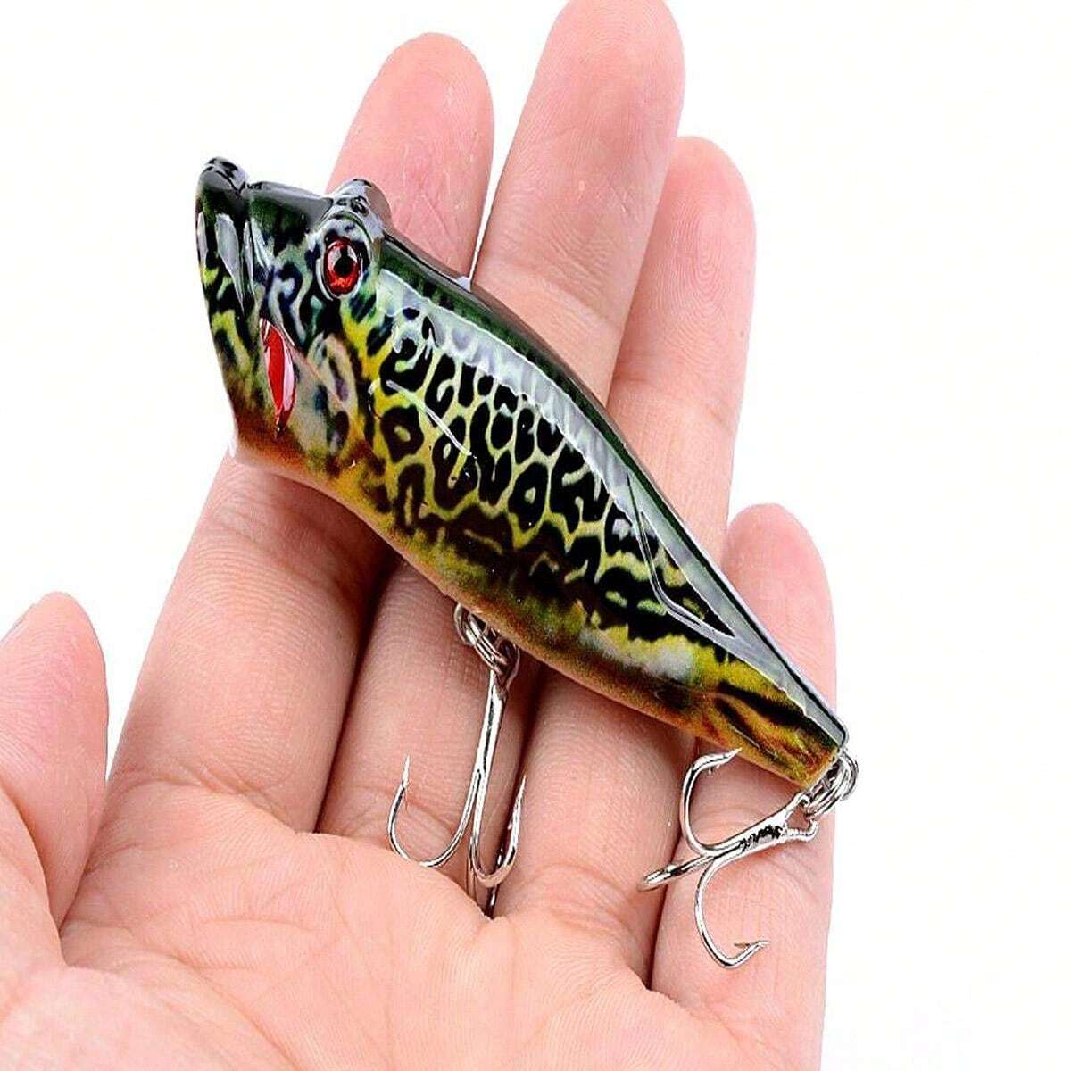 Topwater Pencil Popper Lures Swimbaits Floating Hard Lures For Bass ...