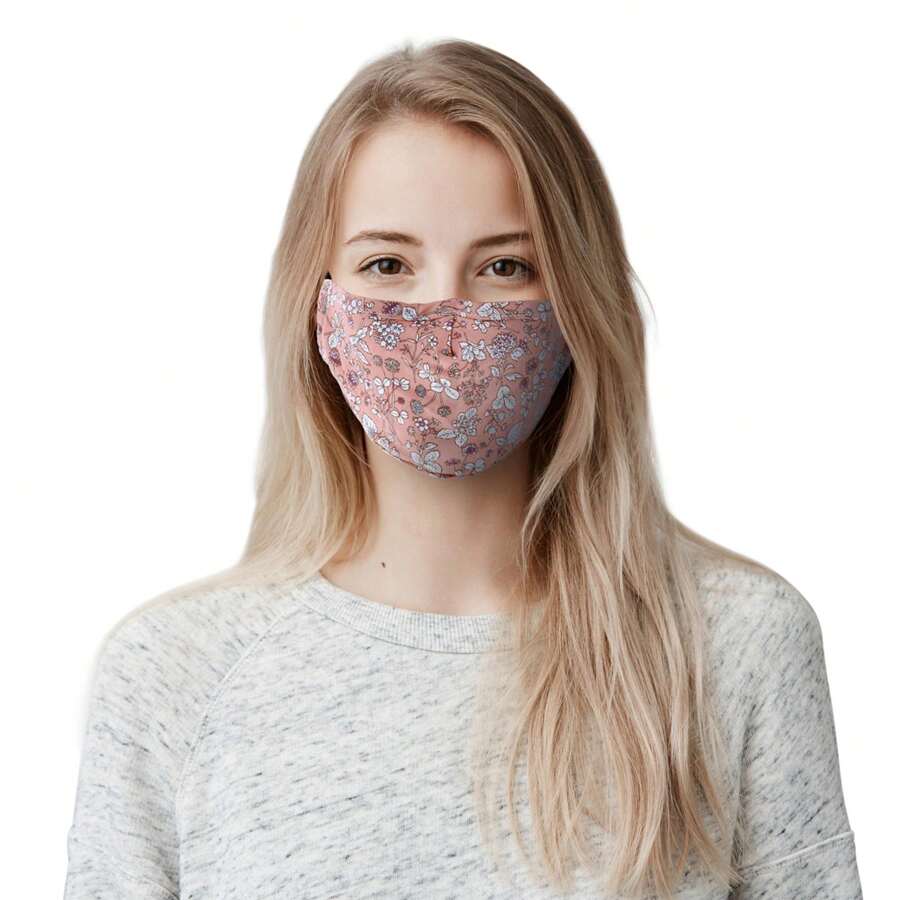 Adults Reusable Washable Fashion Face Covering Protection From Dust And ...