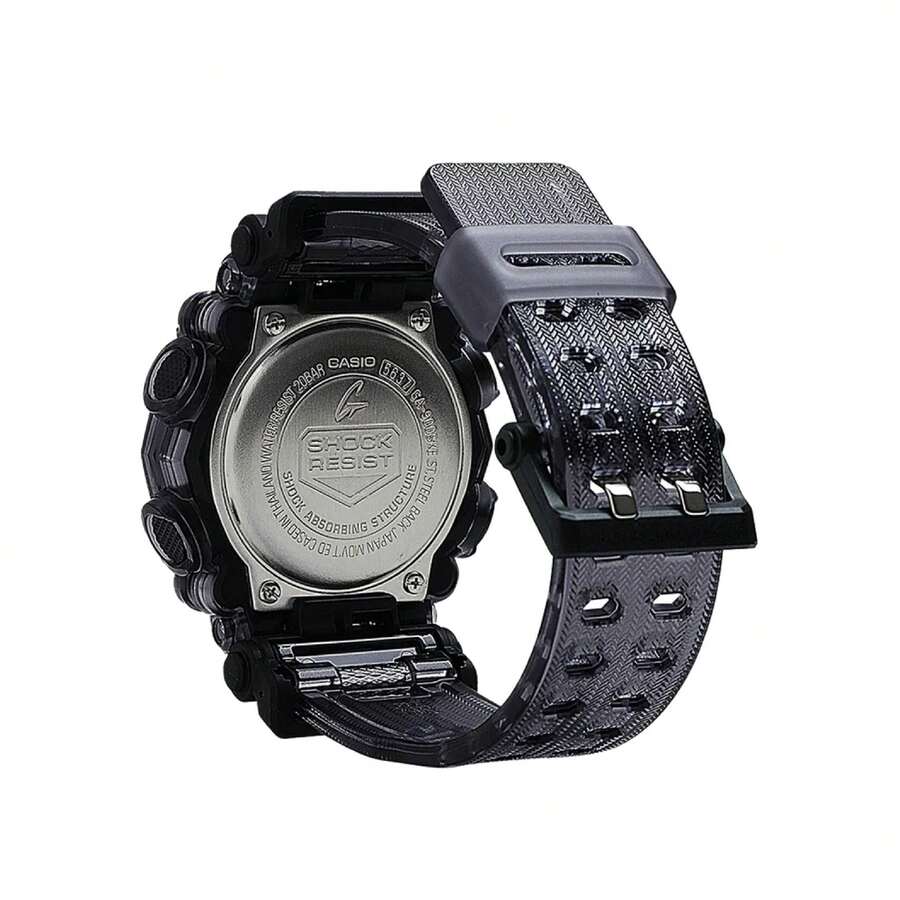 G-Shock Casio Transparent Pack Analog-Digital Resin Smoke Watch ...