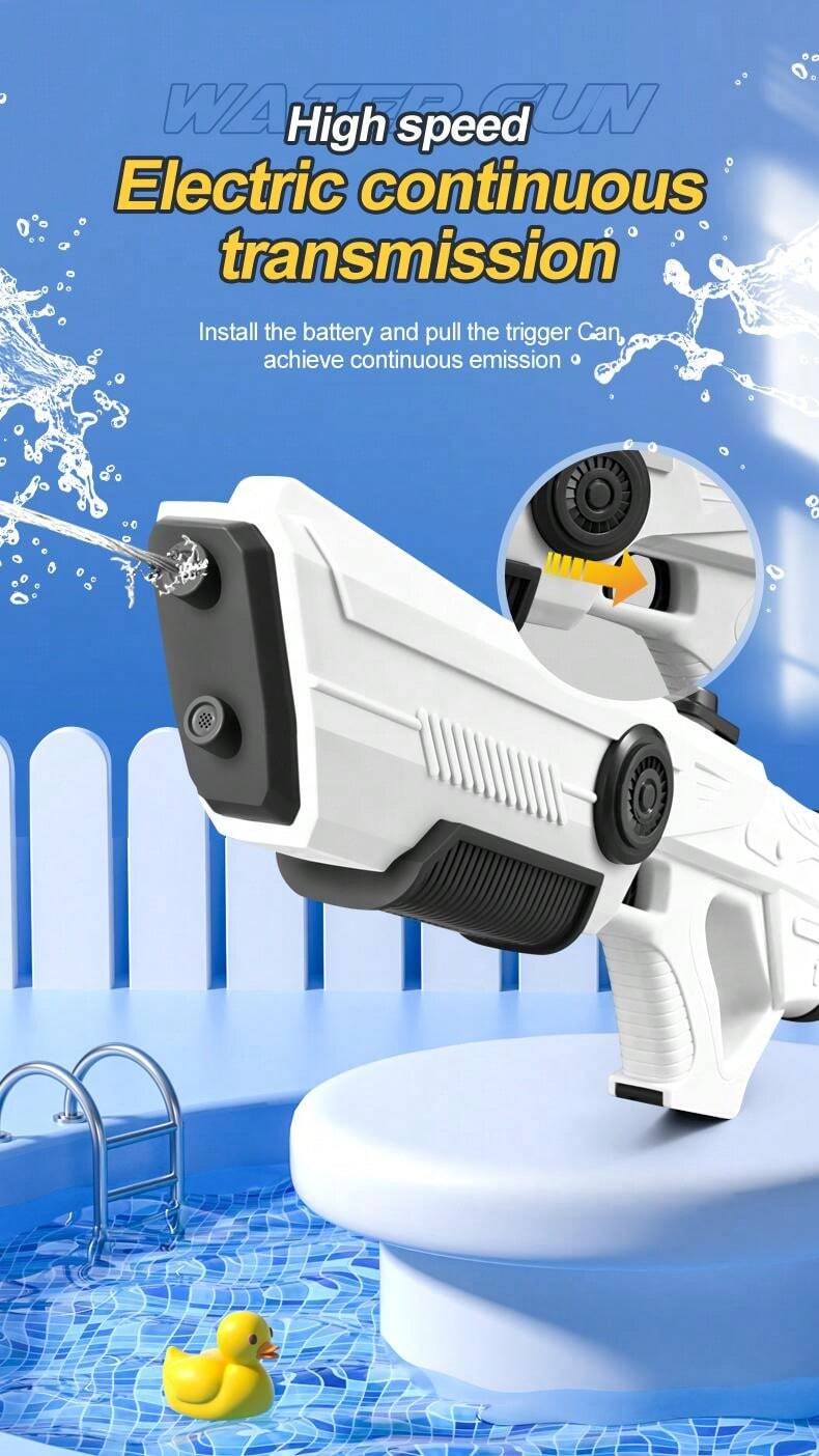 Summer Electric Water Suction Electric Water Gun Large Capacity Water ...