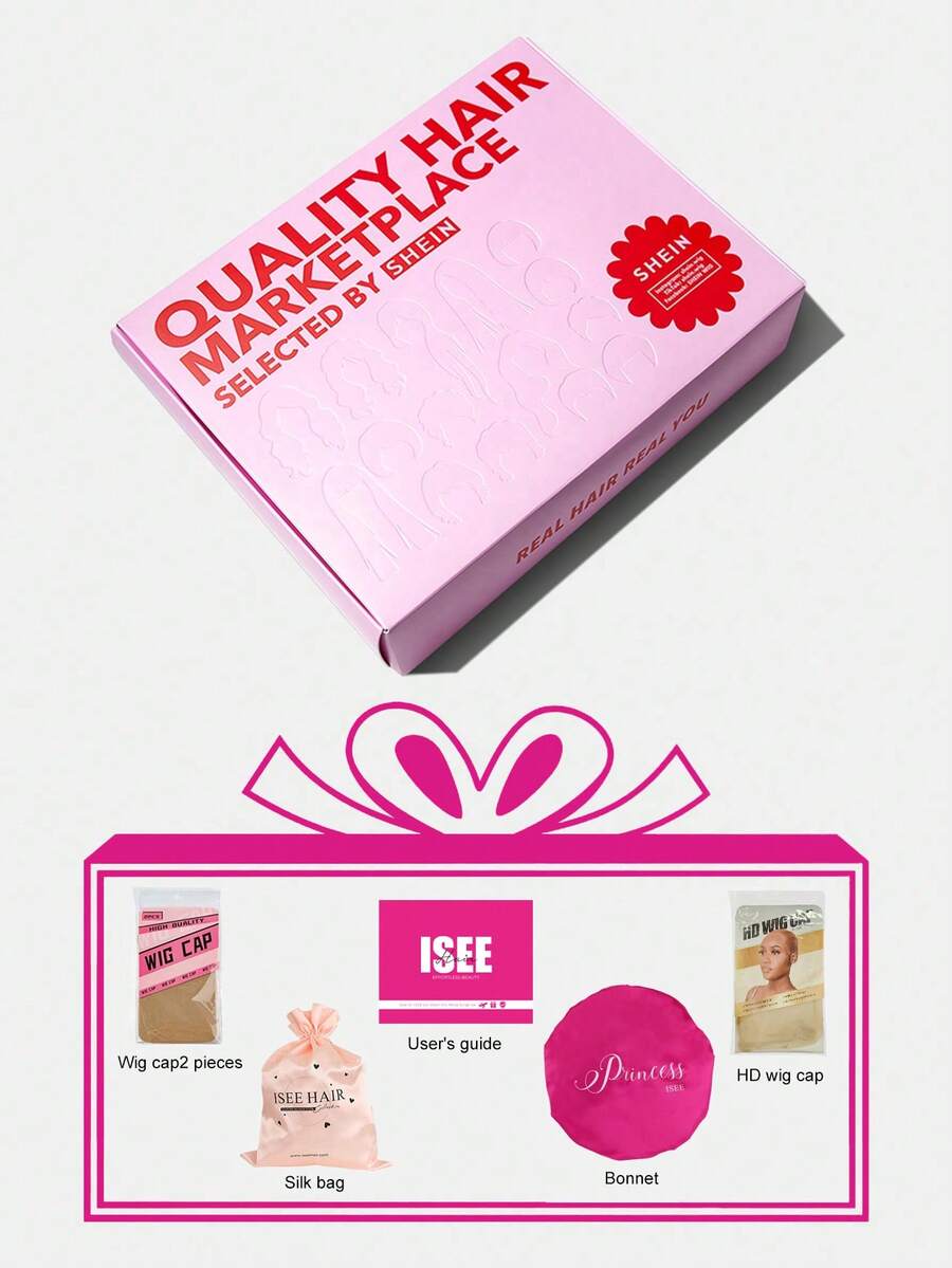 ISEE ISEE Hair MCap Wear Go Kinky Straight Glueless Wig 9x6 Pre ...