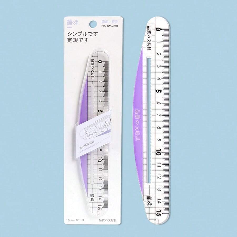 15cm Rulers, Clear Plastic Ruler, Straight Ruler Measuring Tool For ...