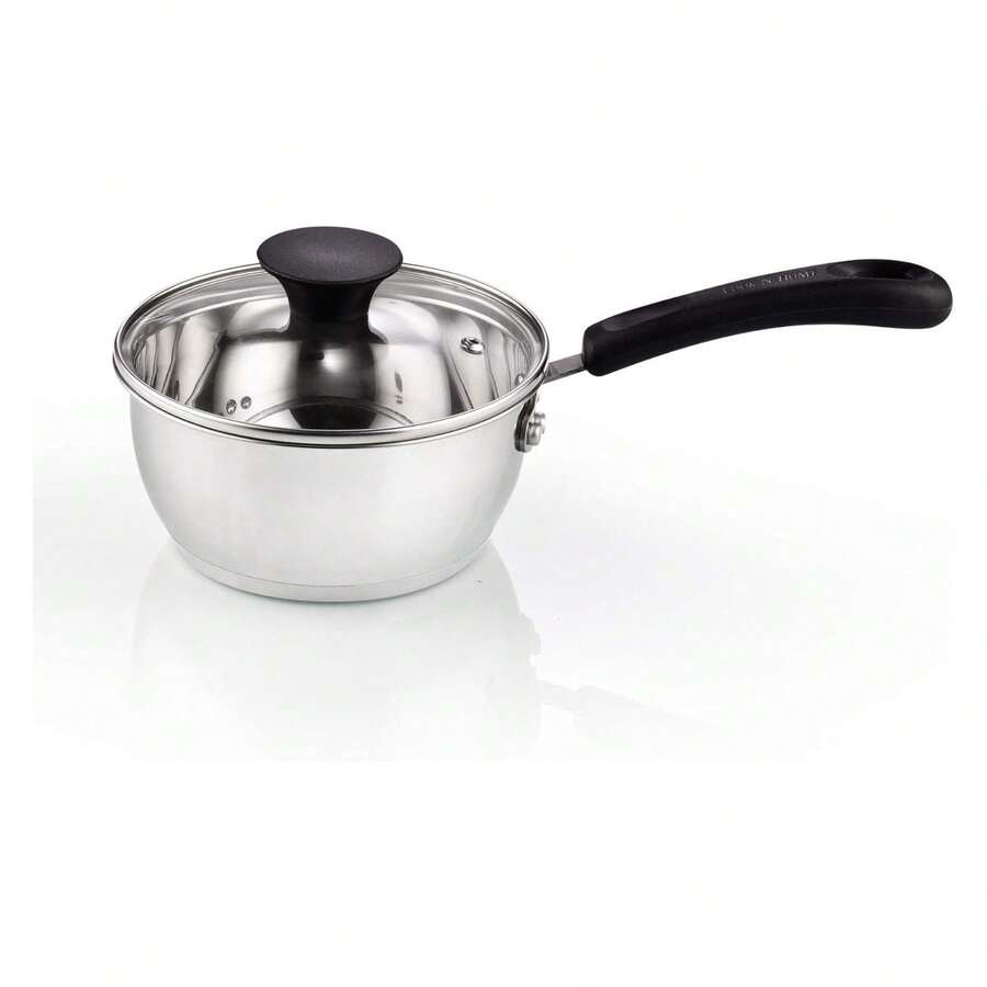 Pots And Pans Set Induction Kitchen Cookware Set Basics Stainless Steel ...