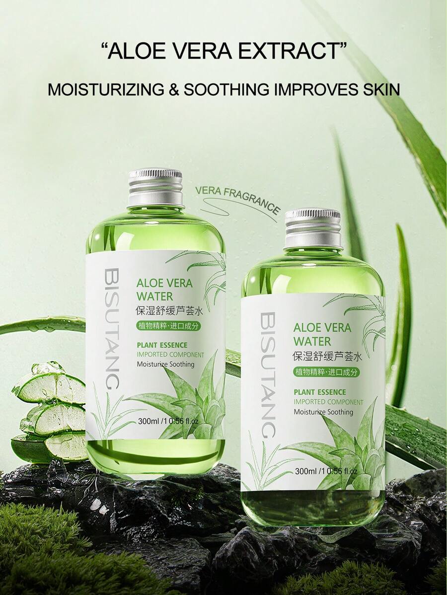 Aloe Vera Toner - 300ml, Whitening Daily Moisturizing And Oil Control ...