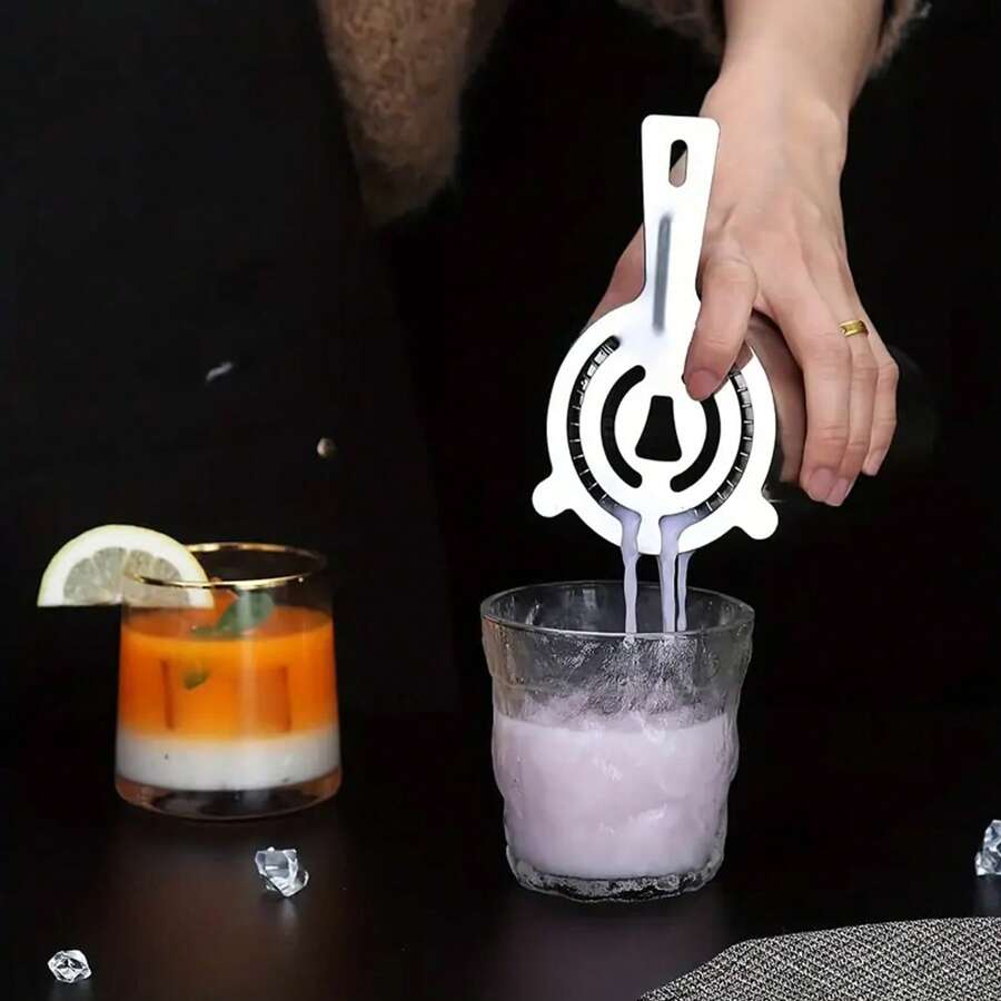 Outil De Bar Cocktail Strainer Bar Strainer Avec Ressort Haute Densité Passoire à Boisson En