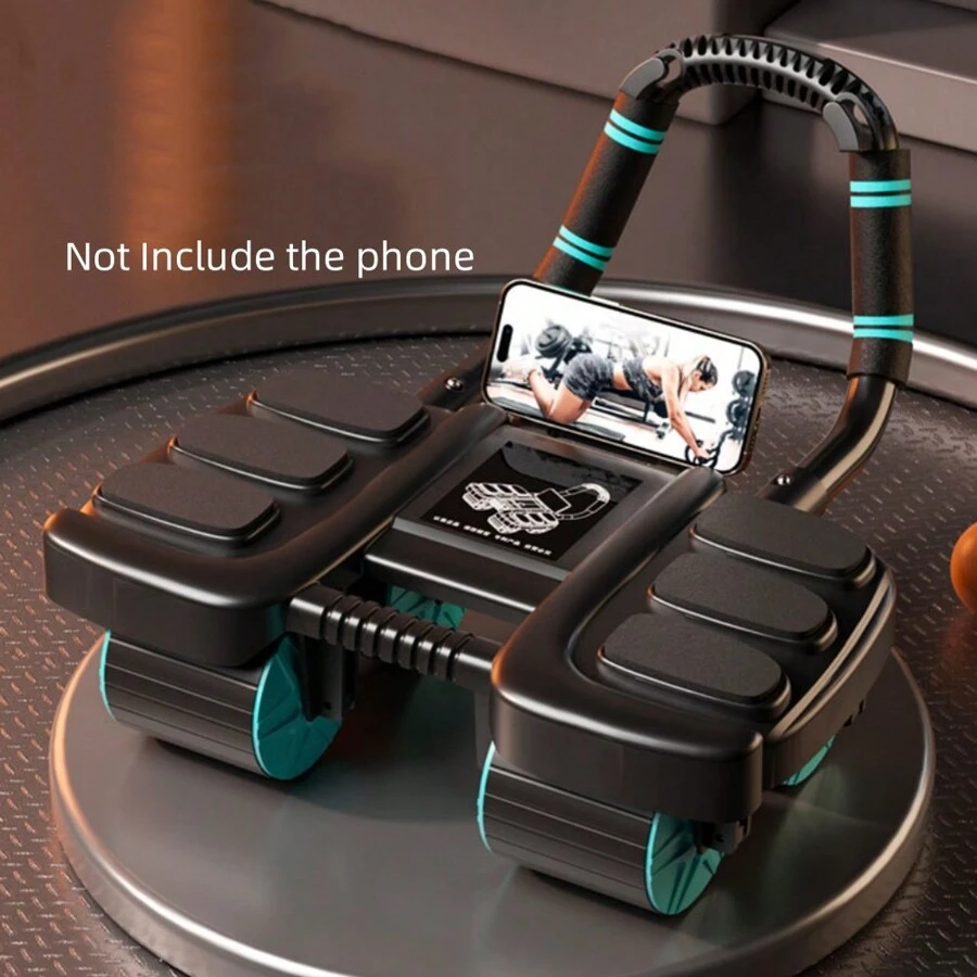 2024 New Ab Wheel Roller With Elbow Support - Automatic Rebound ...