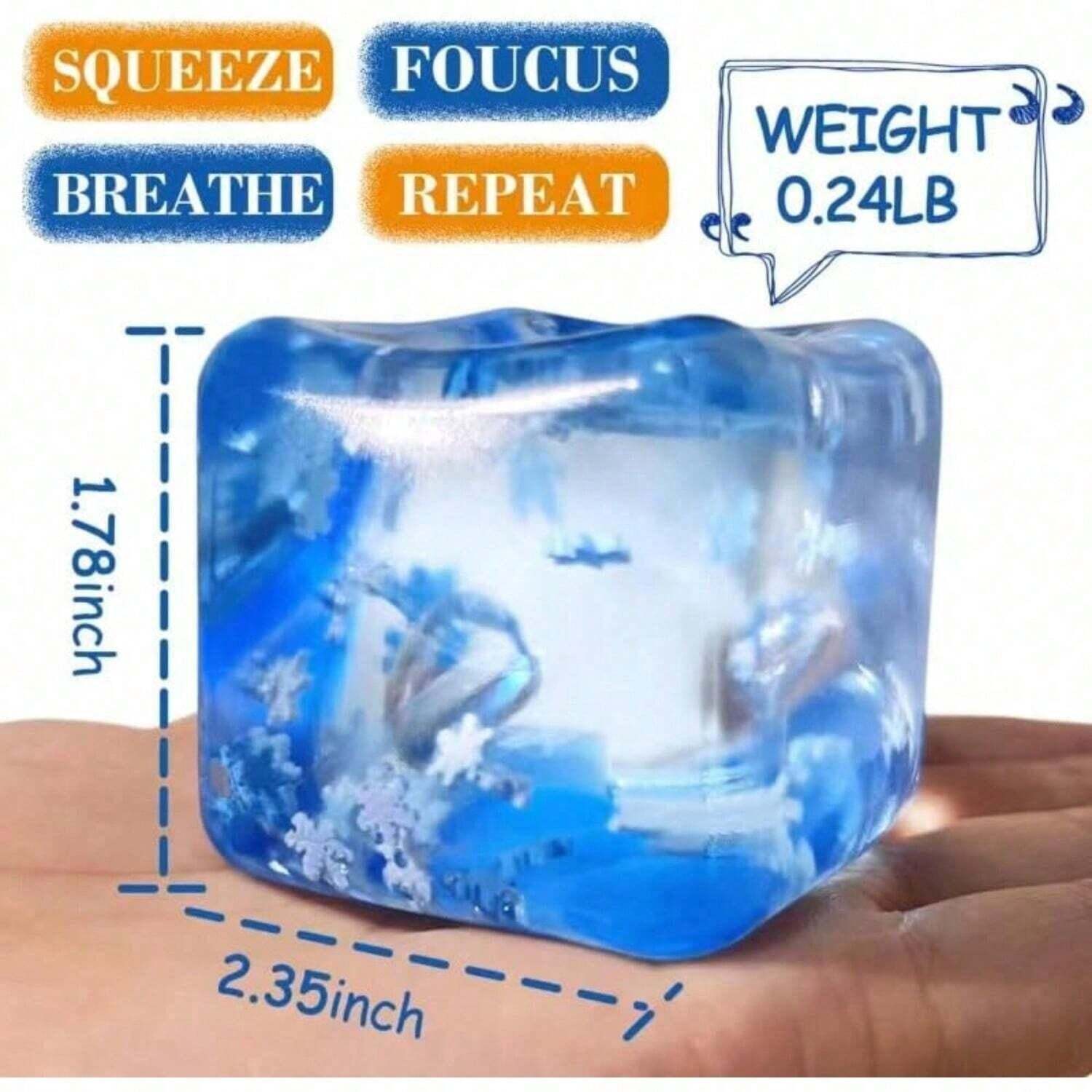 Soft Ice Pack Stress Relief Ball - 1 Pack Sensory Soft Ice Toy Soft ...