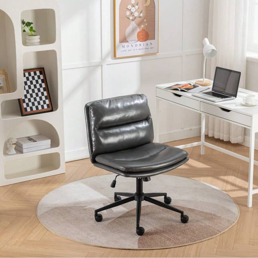 Bizerte Adjustable Swivel Criss-Cross Chair, Wide Seat/ Office Chair ...