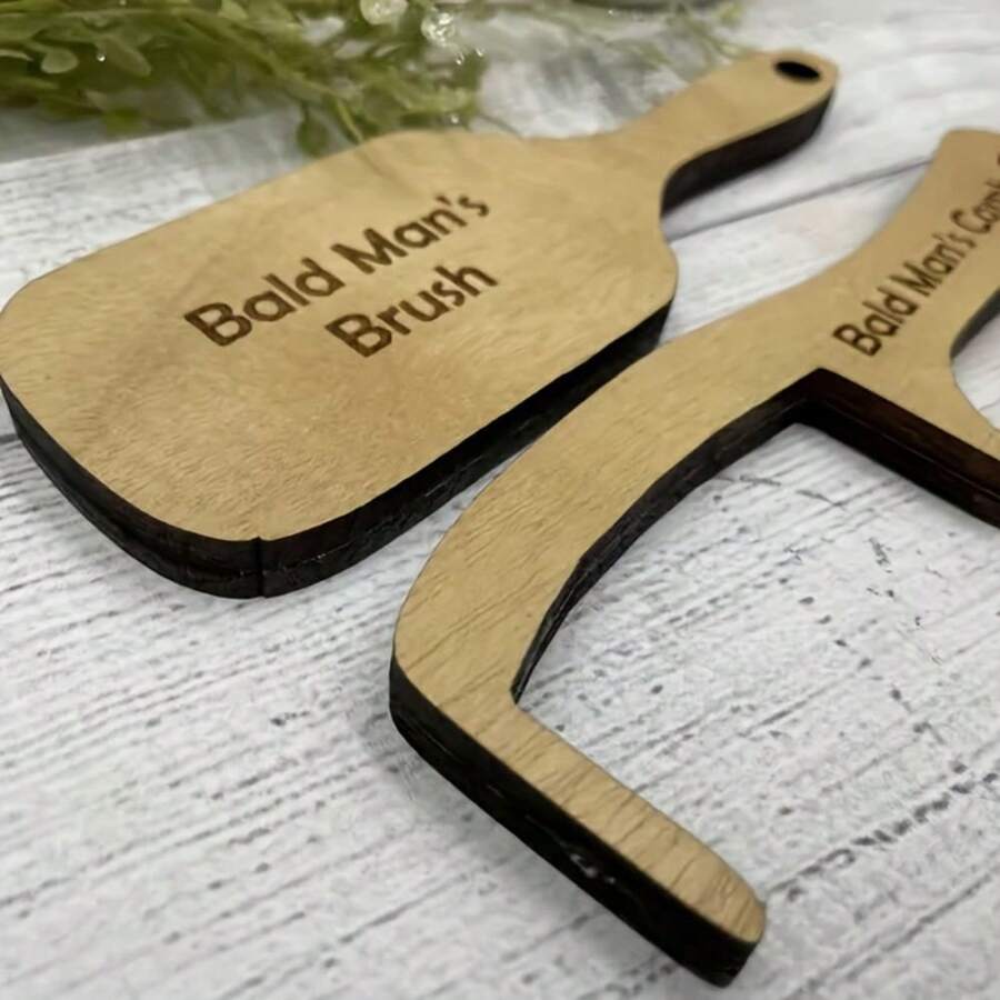 1pc Funny Gift Combs For Bald Men Novelty Party Gifts Weird Gifts For ...