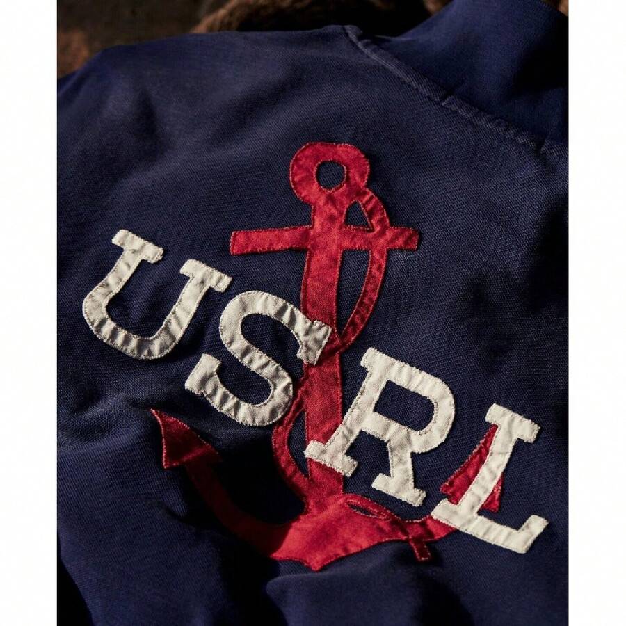 Polo Ralph Lauren Camiseta polo de hombre ajuste clásico azul marino, malla con gráfico, cuello ...